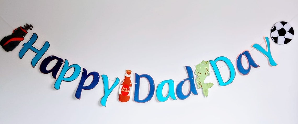 Father's Day Banner, Father's Day Daddy Banner, Daddy Day Banner ...
