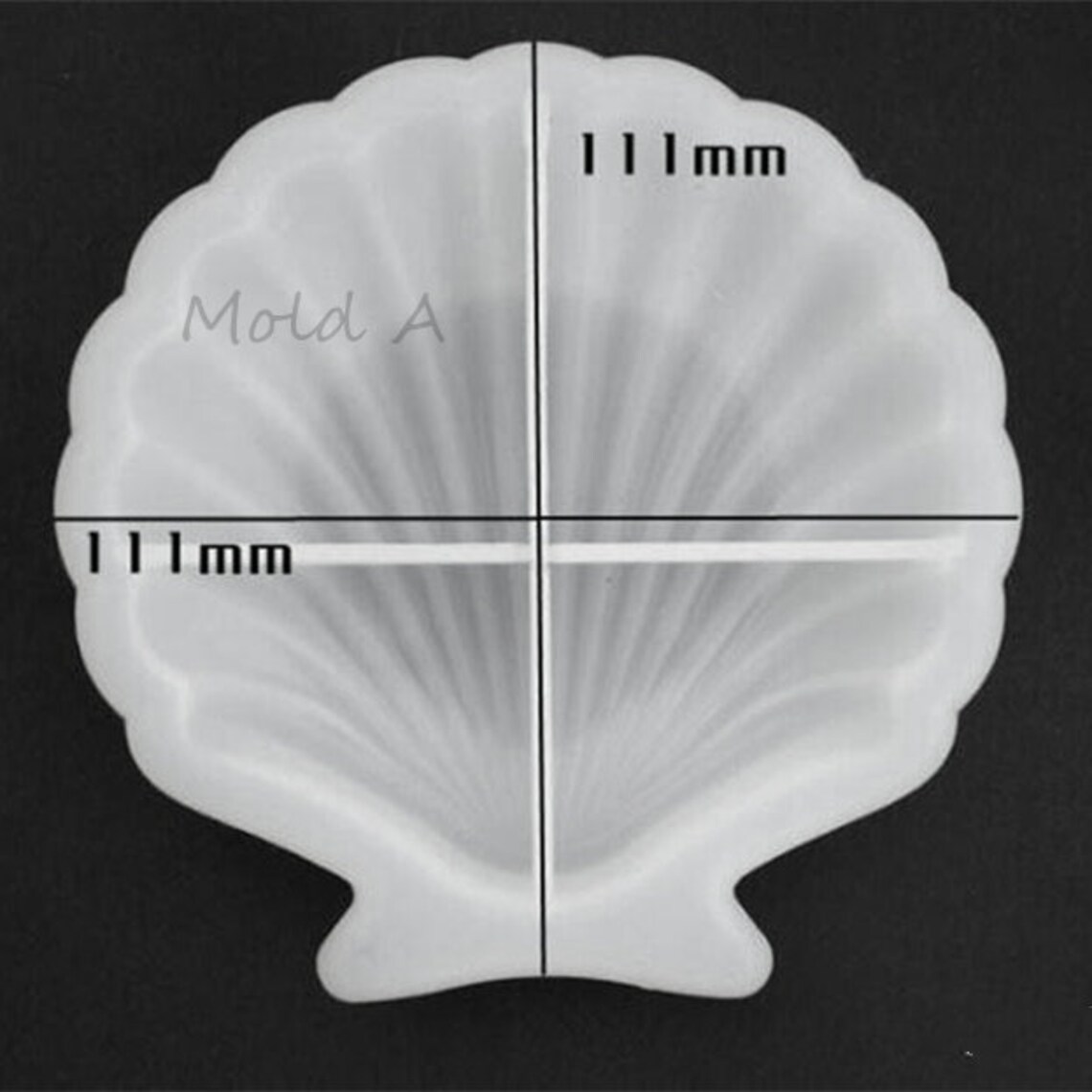 Clam Shell Tray Moldtrinket Dish Plaster Cement Concrete | Etsy