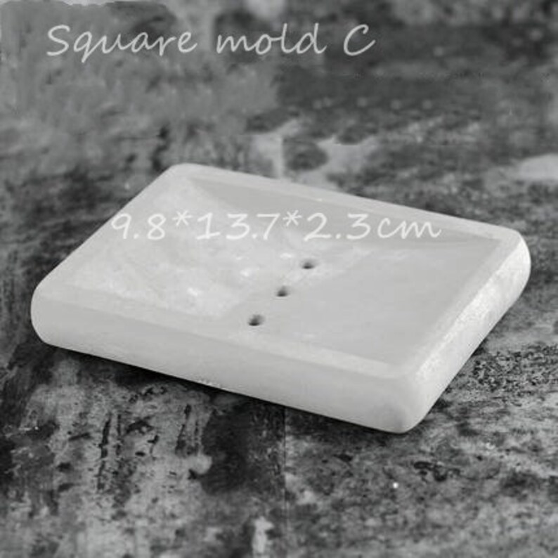 Soap Holder With Holes Terrazzo Jesmonite Mold Frame for - Etsy