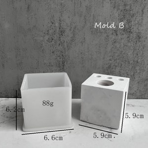 Plant Propagation Tube Planter Holder Silicon Mould,flower Pot Plaster ...