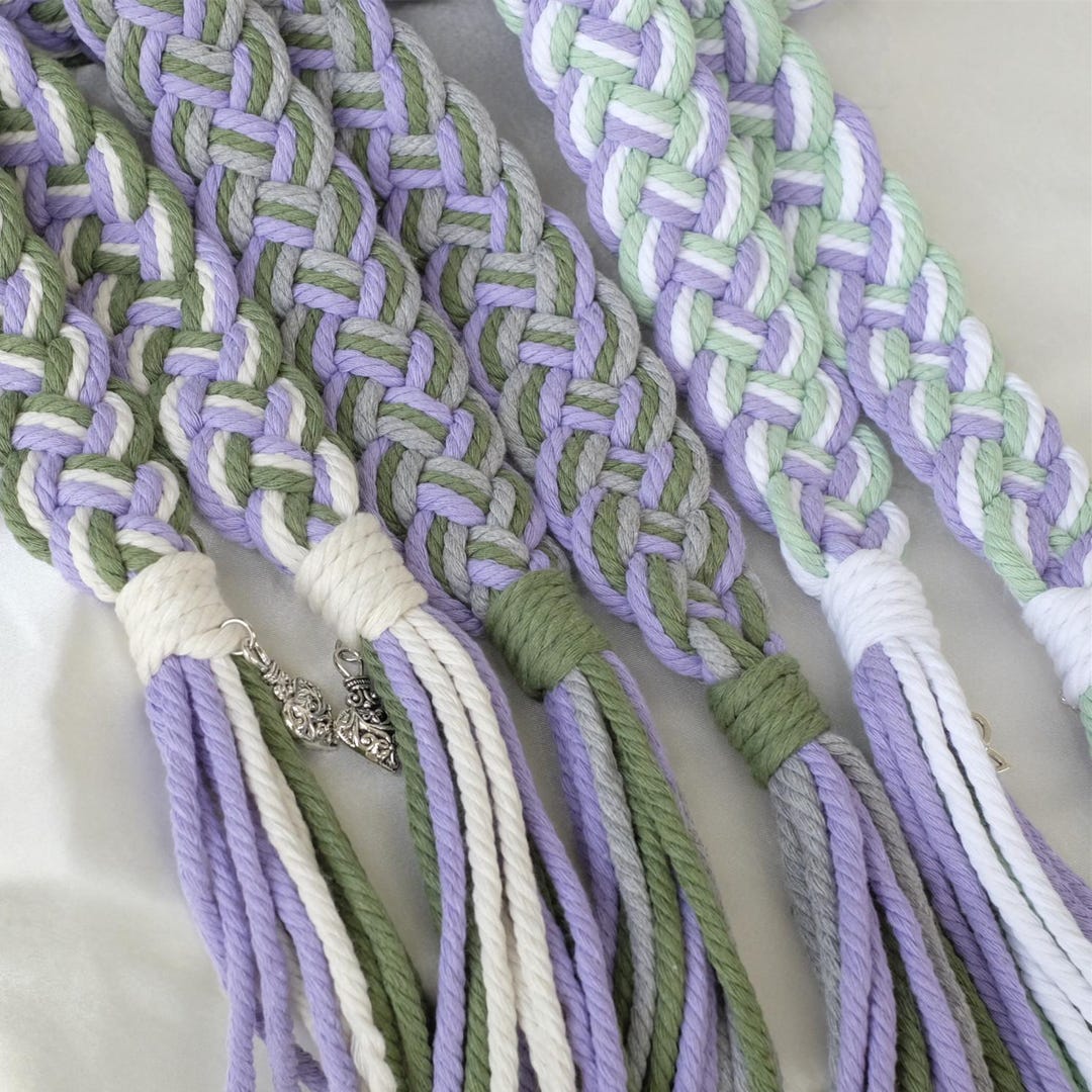 Custom Handfasting Cord Purple,personalized Celtic Knot Handfast Rope ...