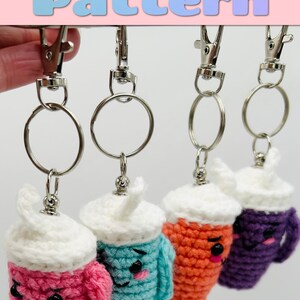 Stanley Cup Inspired Keychain Crochet Pattern Stanley Gift (digital ...