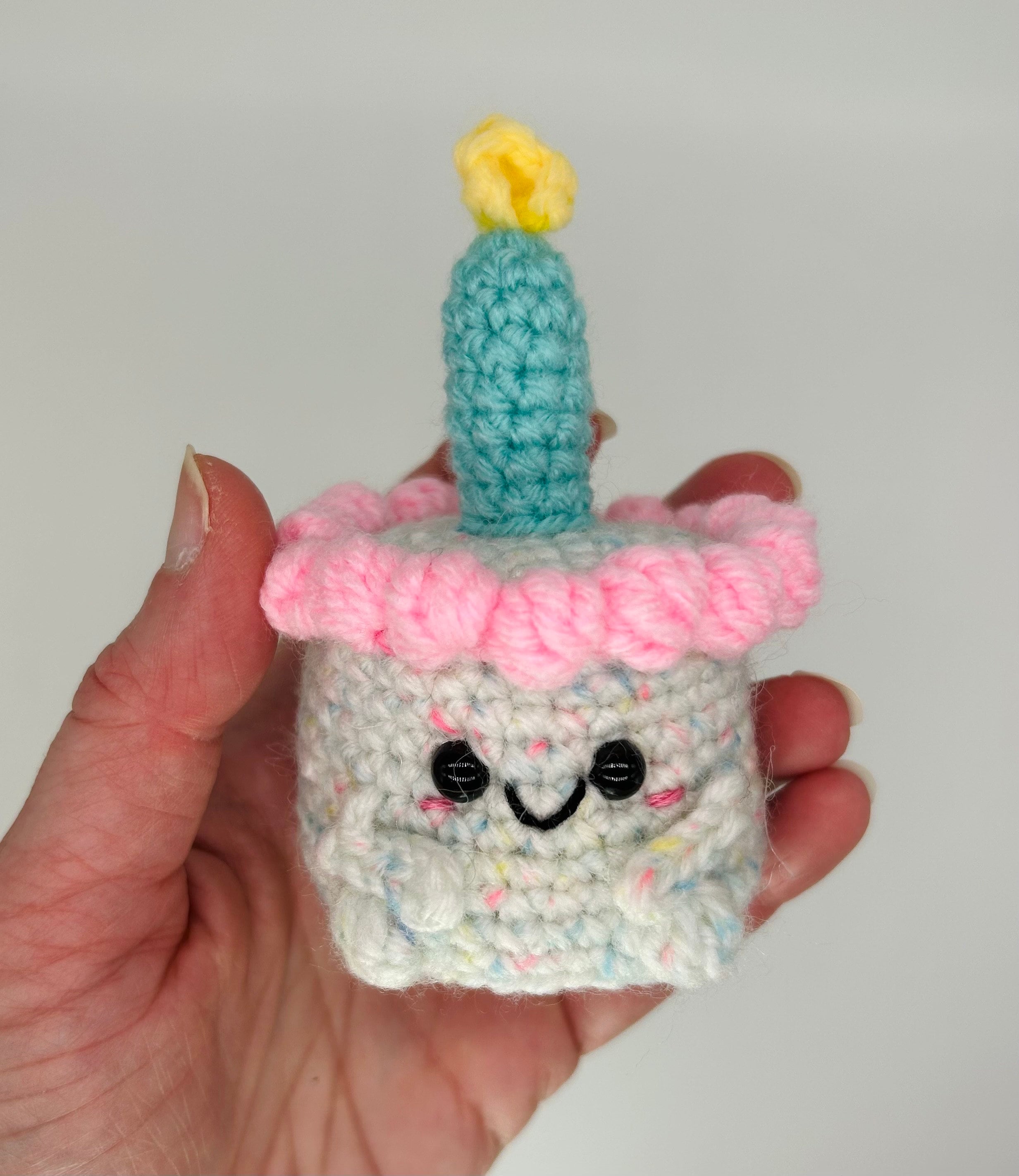 Birthday Cake Plushie Birthday Gift Stuffed Cake - Etsy