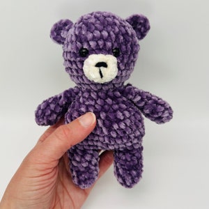 Pocket Bear Mini Bear Velvet Plushie - Etsy