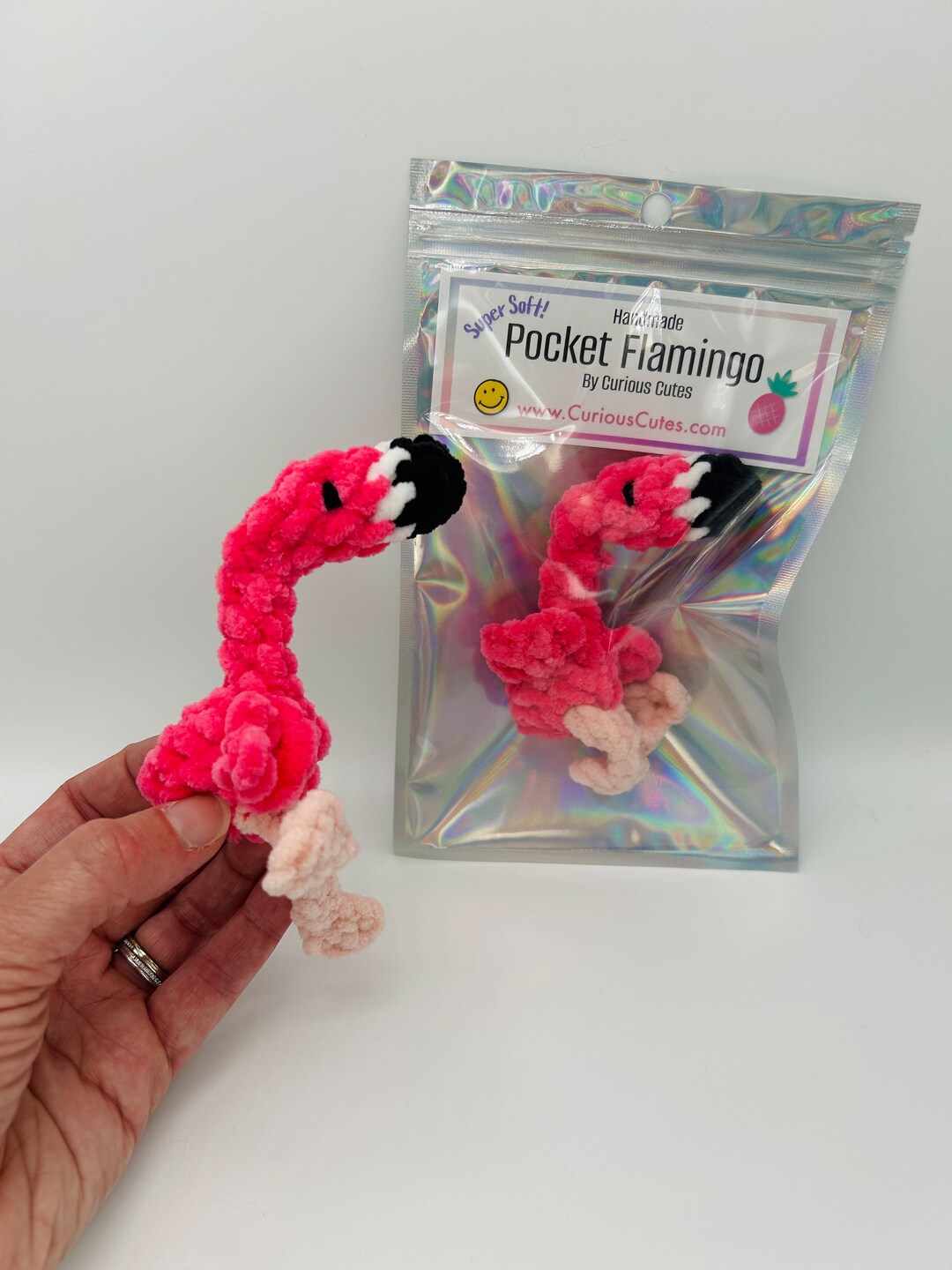 Pink Flamingo Plushie Mini Flamingo - Etsy
