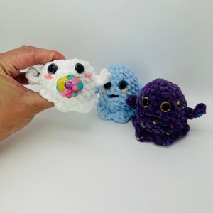No Sew Ghost Stress Ball Crochet Pattern (PDF Digital Download) - Etsy