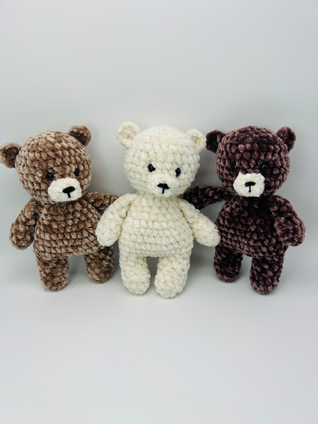 Pocket Bear Mini Bear Velvet Plushie - Etsy