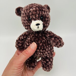 Pocket Bear Mini Bear Velvet Plushie - Etsy