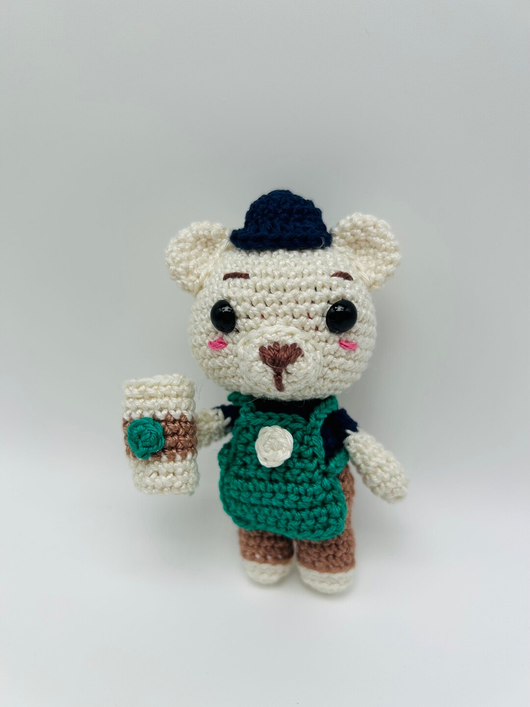 Bear-ista Bear Barista Gift Mini Bear Basic AF Coffee Lover Gift - Etsy