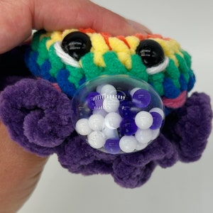 Crochet Octopus Stress Ball Pattern: No Sew, Rainbow Octo (PDF Digital ...