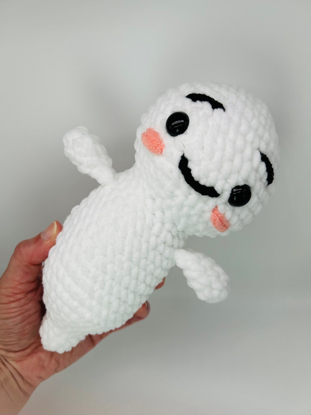 Ghost Plushie Stuffed Ghost Hi Boo Cute Ghost Boo Basket Gift Halloween ...
