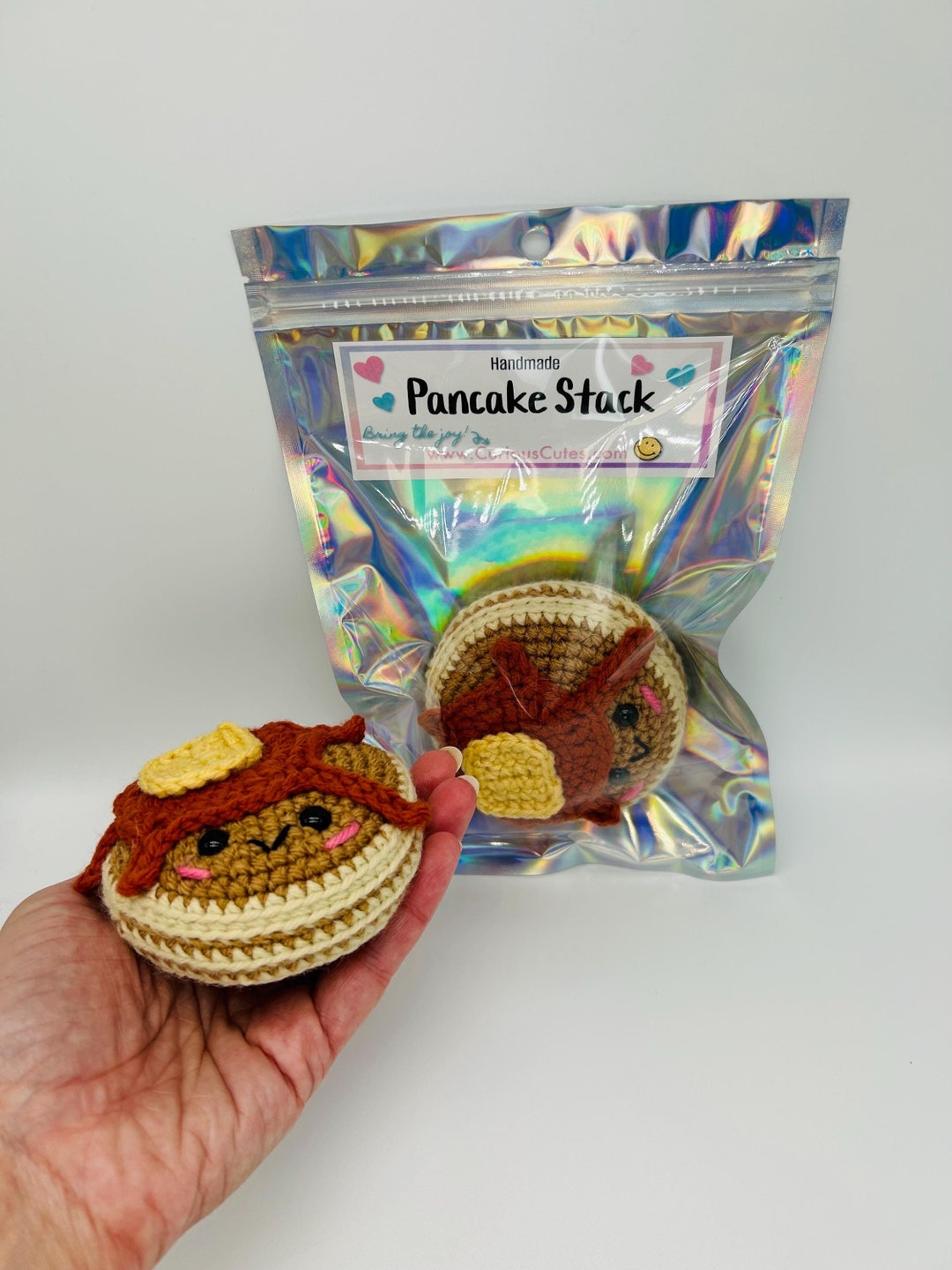 Pancake Stack Plushie Stuffed Pancakes Gift - Etsy
