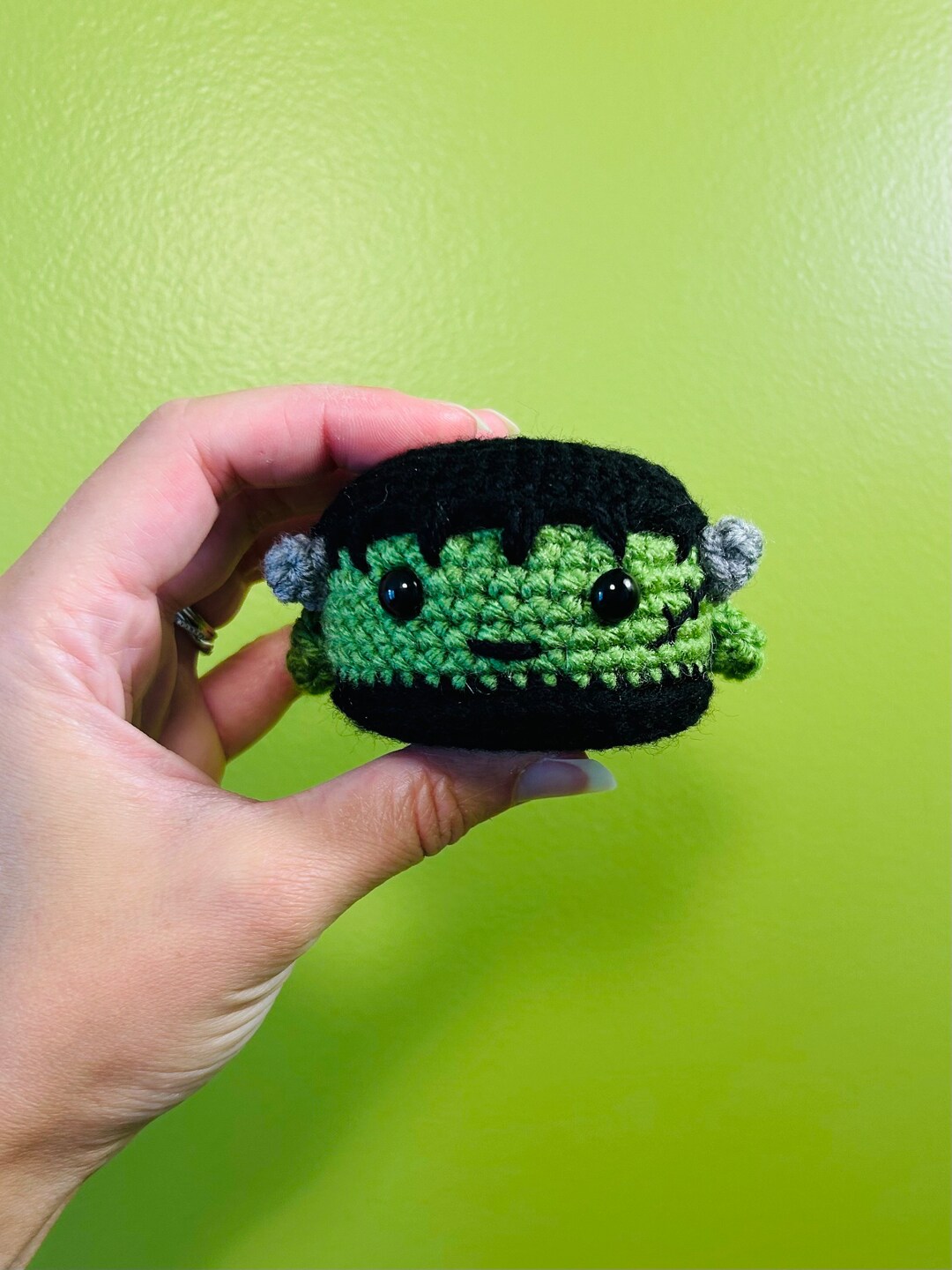 Pocket Frankenstein Small Frankenstein Head Mini Plush Stuffed Franky ...