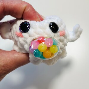 No Sew Ghost Stress Ball Crochet Pattern (PDF Digital Download) - Etsy