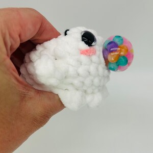 No Sew Ghost Stress Ball Crochet Pattern (PDF Digital Download) - Etsy
