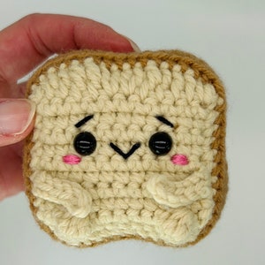 Bread Loaf Plush Bread Plushie Bread Stuffed Bread Kawaii Happy Bread ...