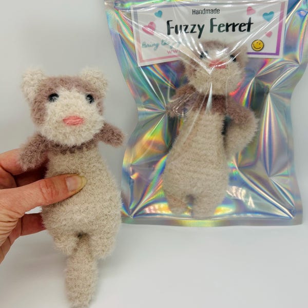 Ferret Plush - Etsy