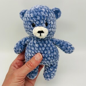 Pocket Bear Mini Bear Velvet Plushie - Etsy