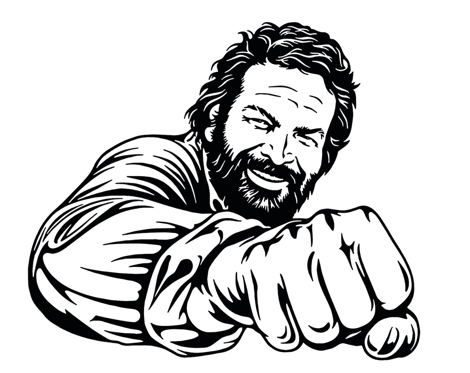 Bud Spencer - Mücke (Vektorgrafik) - Etsy.de