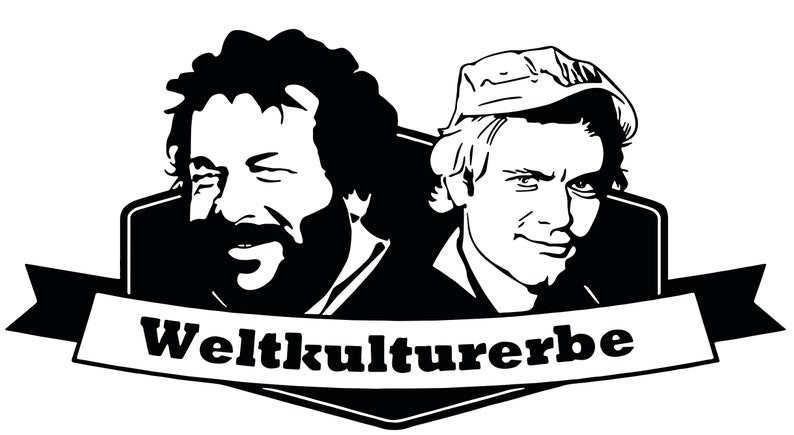 Weltkulturerbe (Bud Spencer and Terence Hill) - Vektor File - Etsy.de