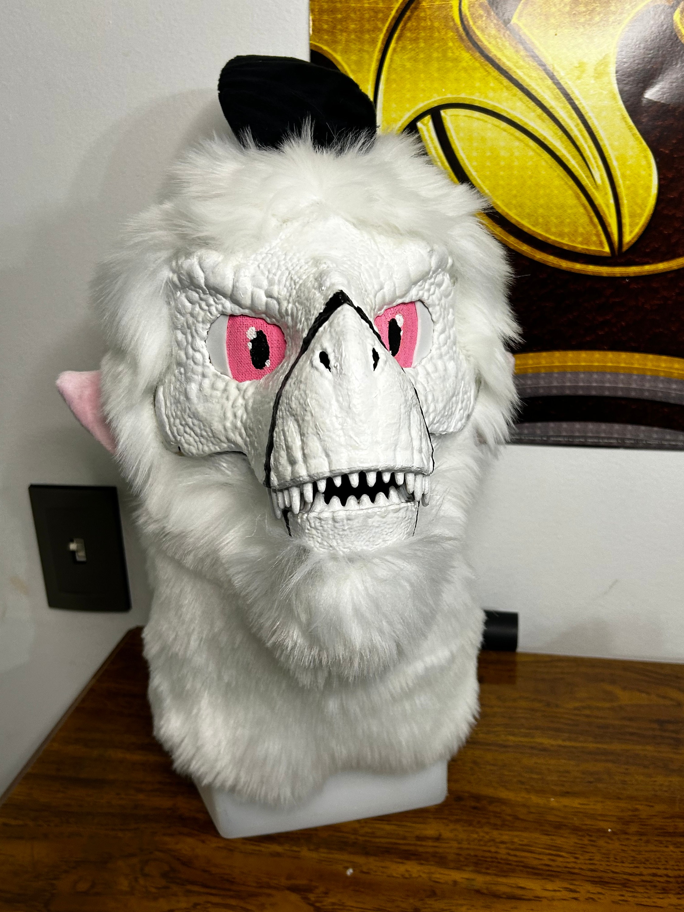 White Raptor Fursuit - Etsy