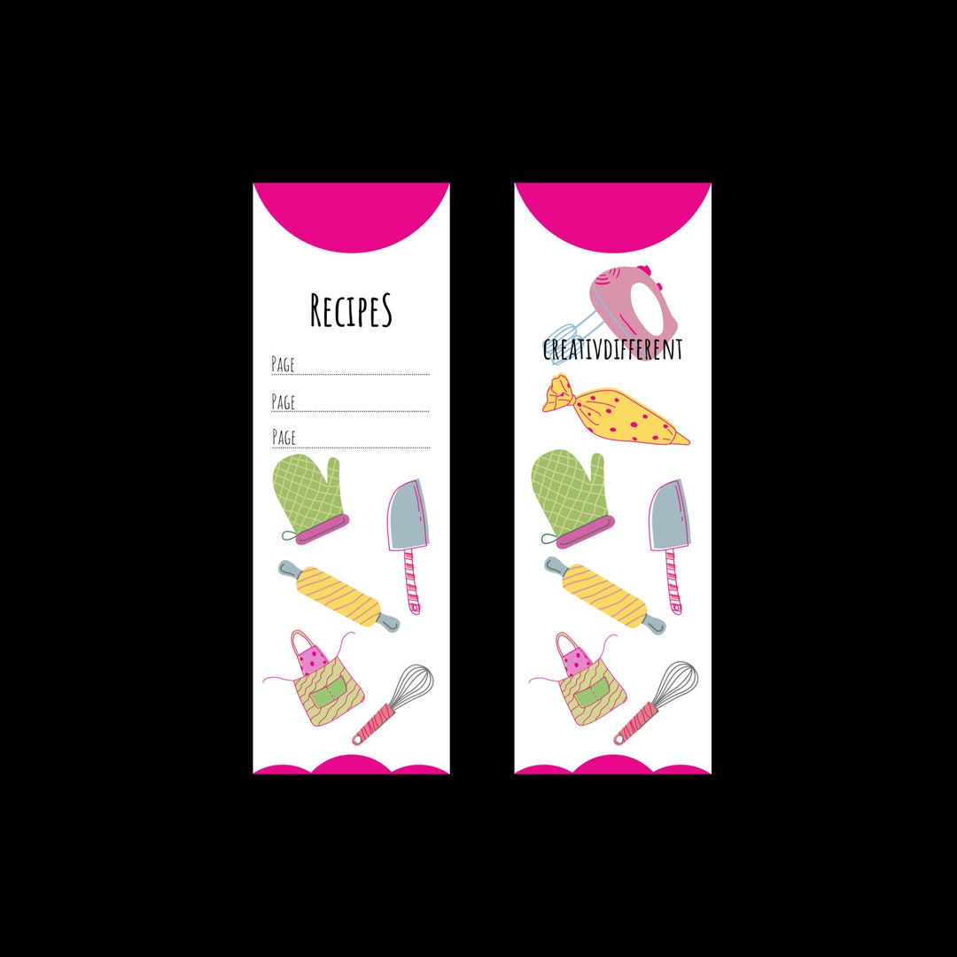 Cute Bake Accessory, Bookend Unique, Bookmark for Baking and Kitchen - Etsy