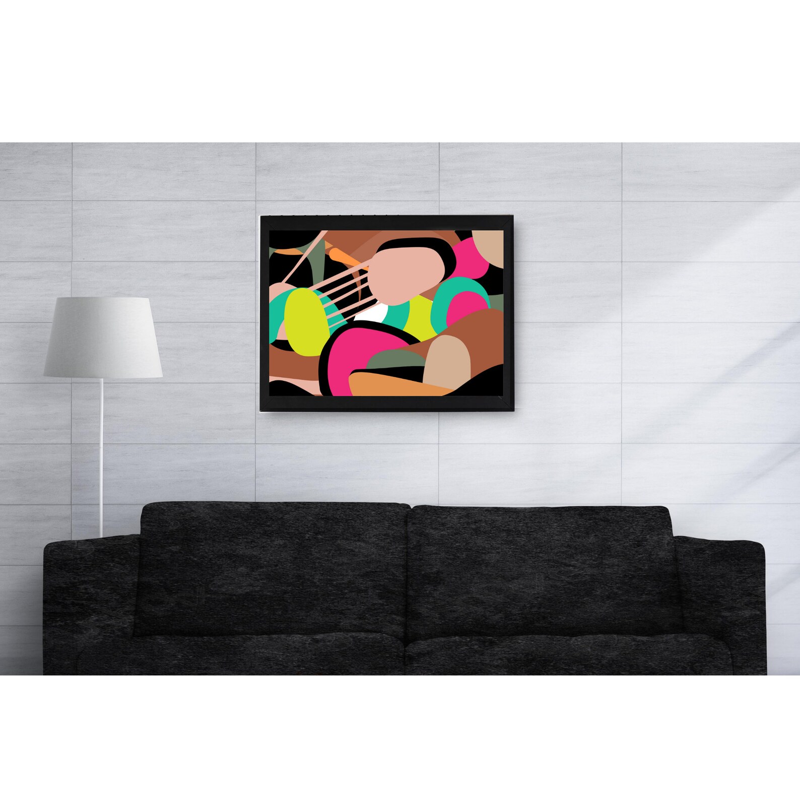 A1-A2-A3 Poster Abstract Wall Art Printable and Colorful - Etsy