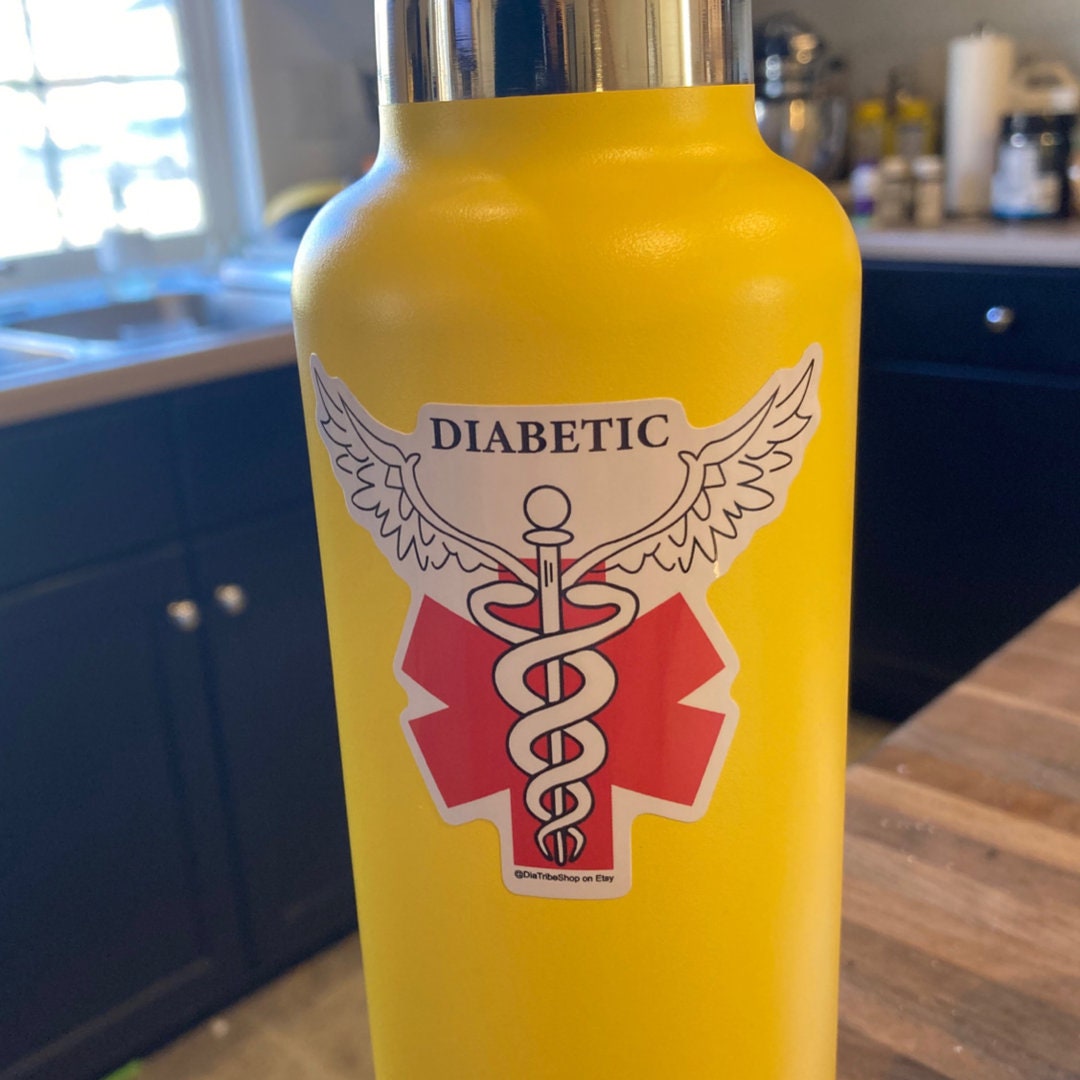 Diabetic Sticker - Etsy