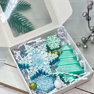 Christmas Soap Gift Box, Soap Flowers, Housewarming Gift ,soap Flower ...