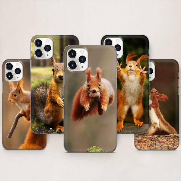 Squirrel iPhone Case - Etsy