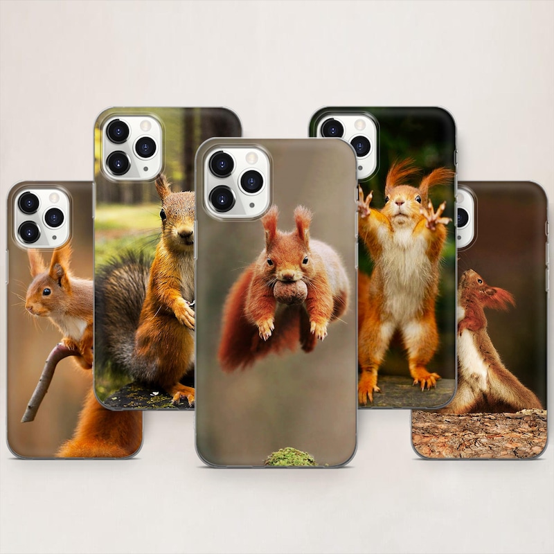 Squirrel iPhone Case - Etsy