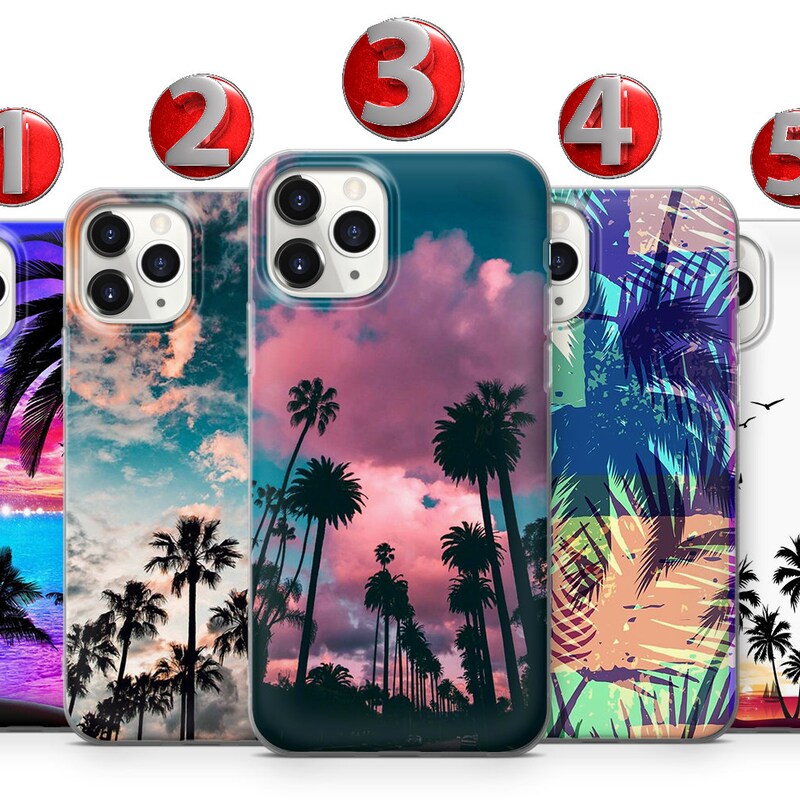 Palm Tree Phone Case - Etsy