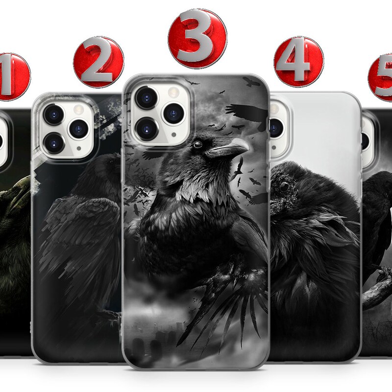 Raven iPhone Case - Etsy