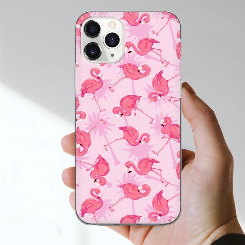 Pink Flamingo Phone Case for iPhone 17 Promax 16 E 15 Pro 14 13 Mini 12 ...