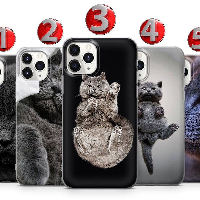 Cat Cell Phone Case - Etsy