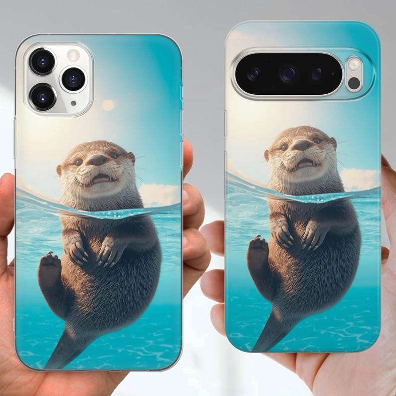 Otter Phone Case Cute Home Pets for iPhone 17 Promax 16 E 15 Pro 14 13 ...