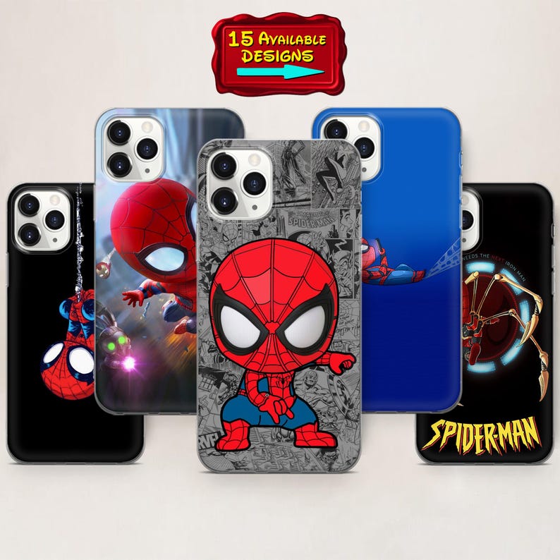 Spider Anime Phone Case for iPhone 17 Promax 16 E 15 Pro 14 13 Mini 12 ...