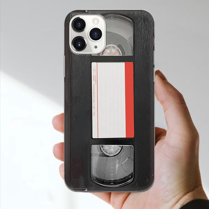 Retro VHS Video Tape Phone Case for iPhone 17 Promax 16 E 15 Pro 14 13 ...