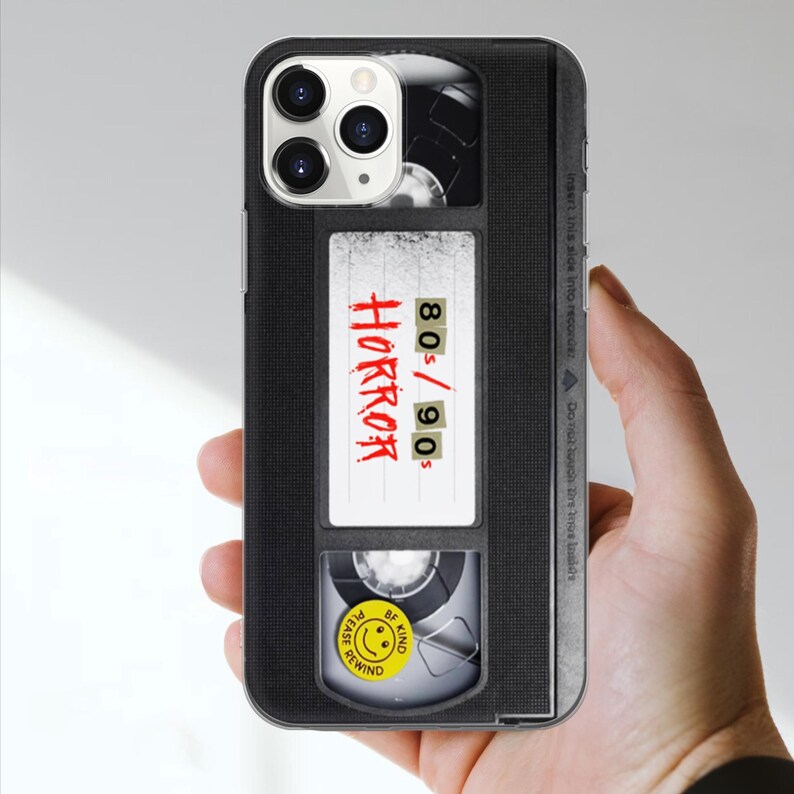Retro VHS Video Tape Phone Case for iPhone 17 Promax 16 E 15 Pro 14 13 ...