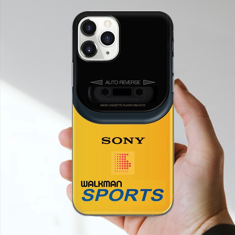 Retro Walkman Phone Case, Vintagge Music Player for iPhone 17 Promax 16 ...
