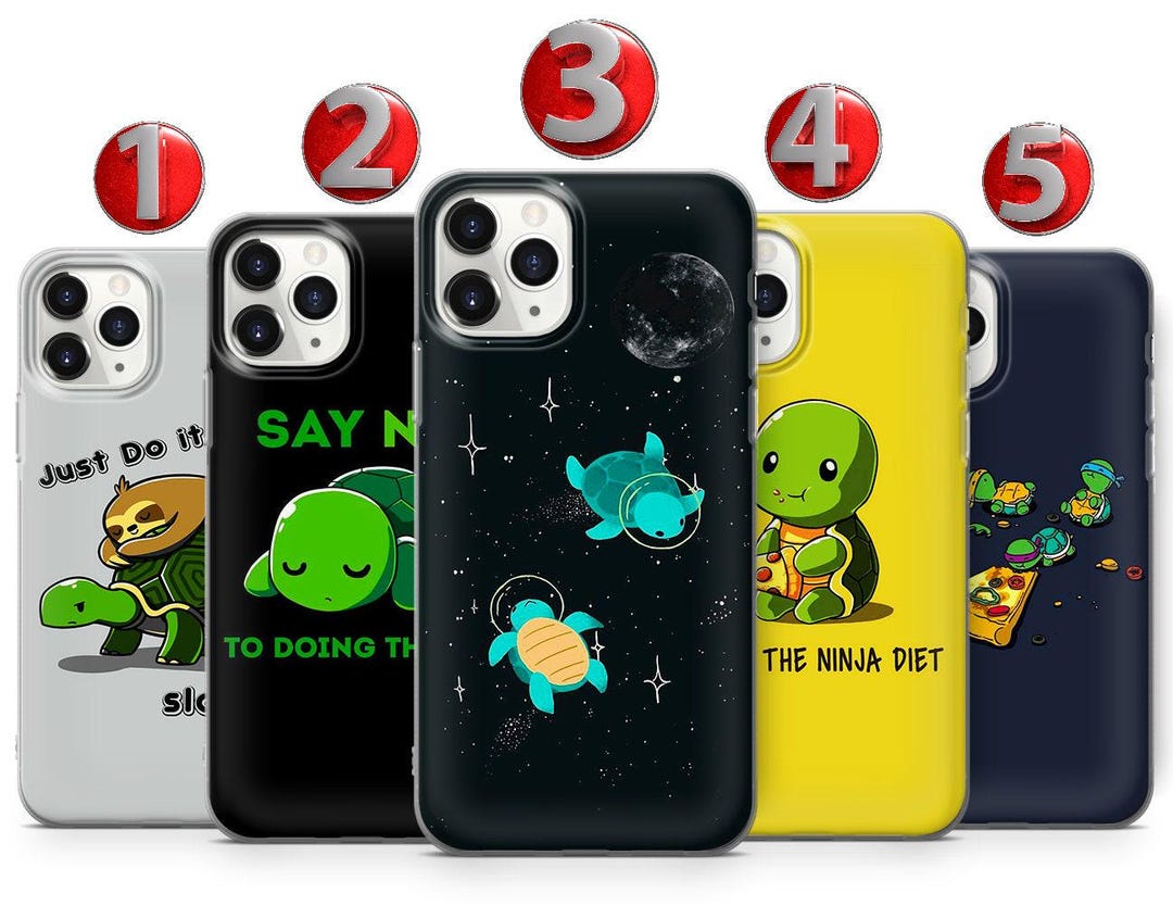 Turtles Phone Case, Ninja Cover for Iphone, Samsung Galaxy, Google ...