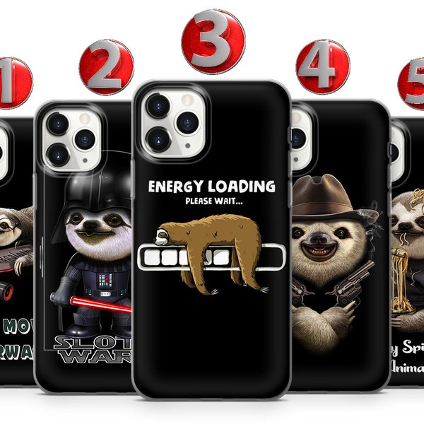 Sloth Phone Cases - Etsy