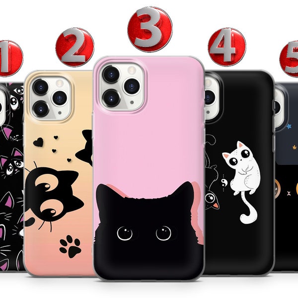 Cat iPhone Case - Etsy