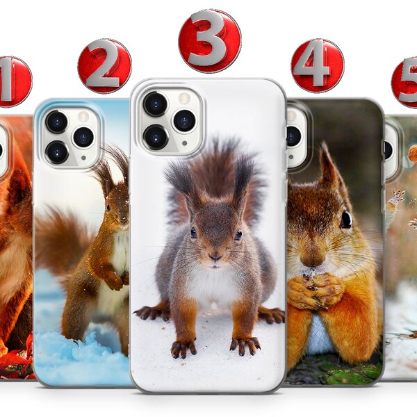 Squirrel iPhone Case - Etsy
