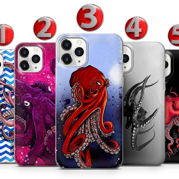 Octopus Case - Etsy