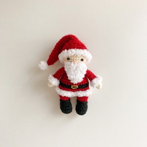 Mini Santa Amigurumi Pattern, Crochet Christmas Pattern, Crochet ...