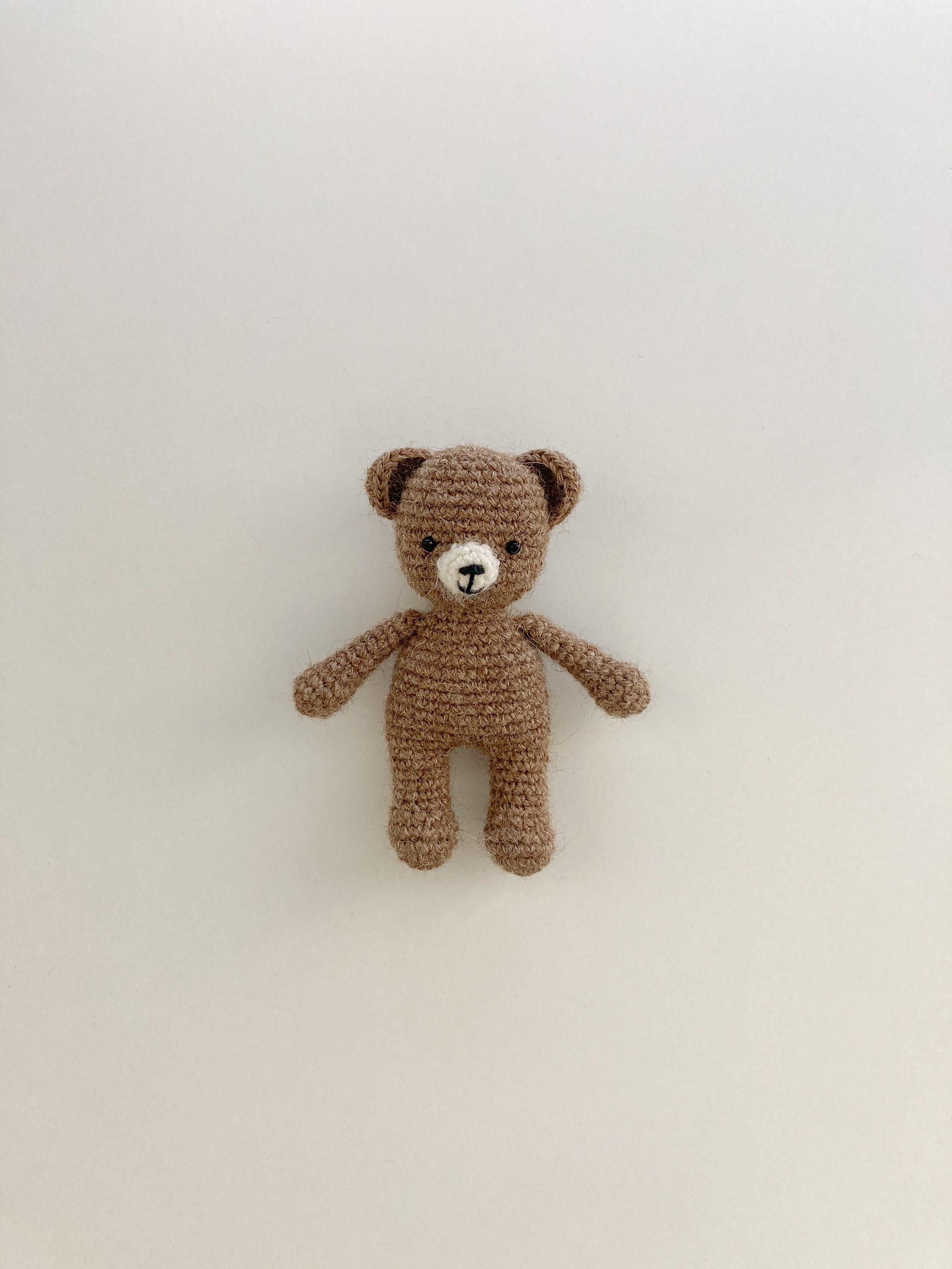 Mini Teddy Bear Crochet Toy Pattern Amigurumi Crochet Plush - Etsy