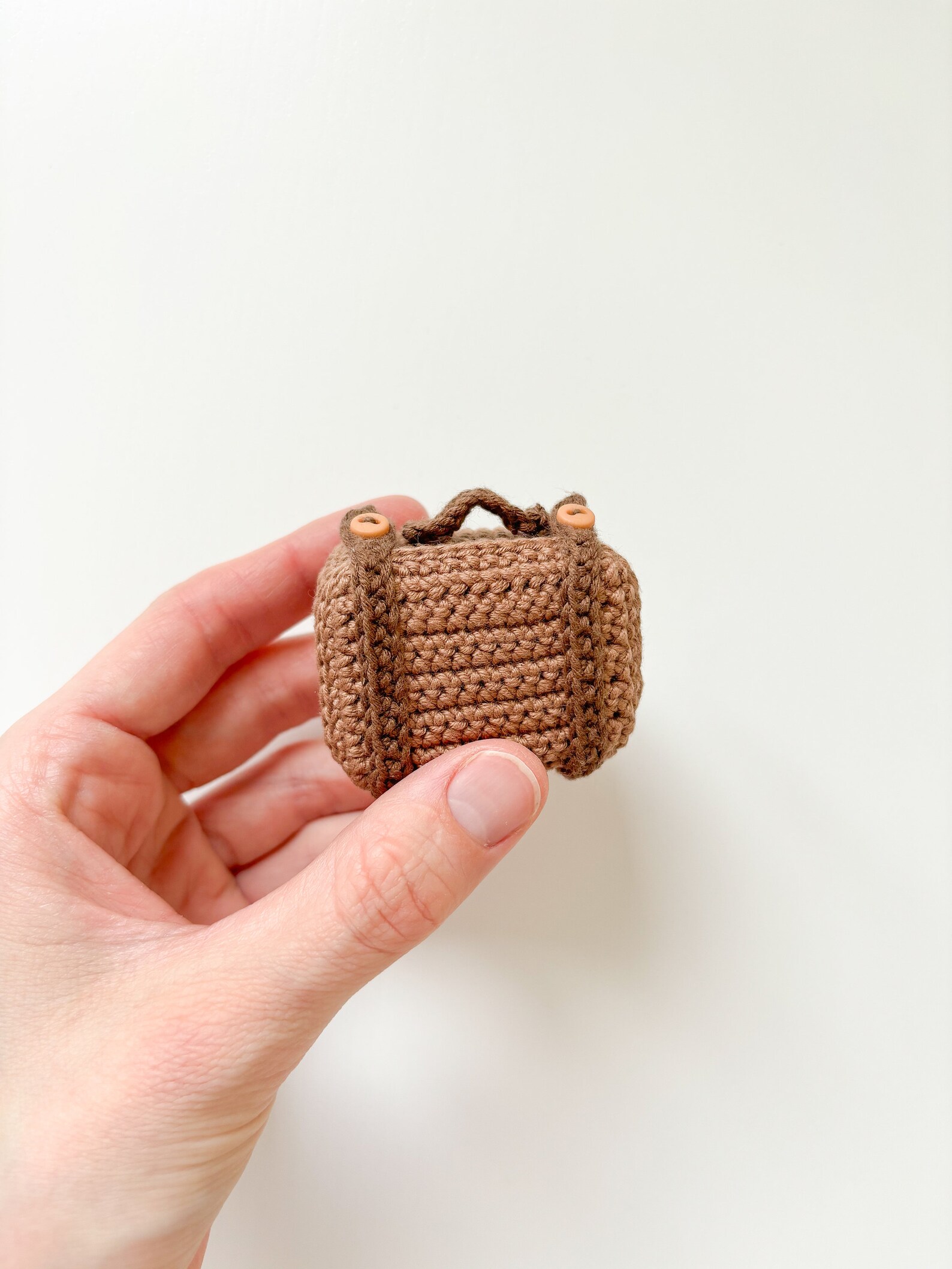 Suitcase Crochet Pattern in English, Amigurumi Suitcase, Crochet ...
