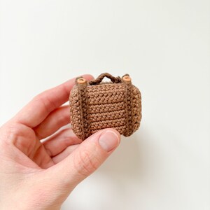 Suitcase Crochet Pattern in English, Amigurumi Suitcase, Crochet ...