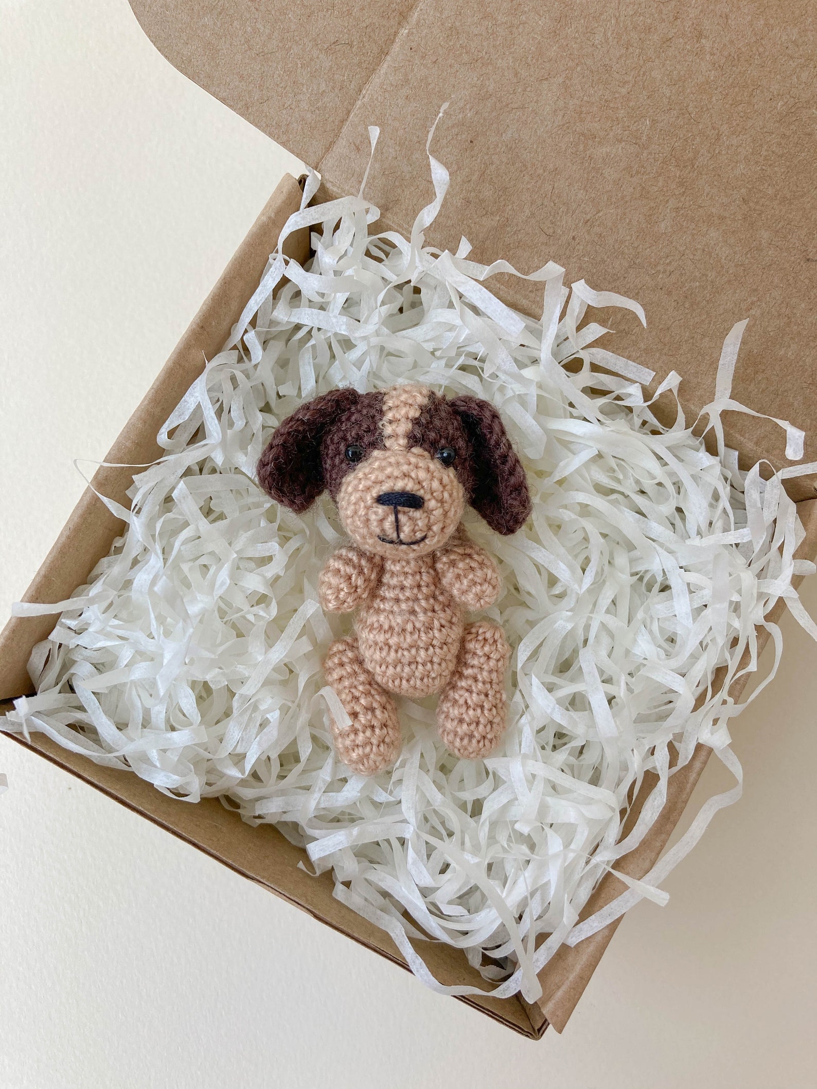 Puppy Dog Crochet Toy Pattern, Amigurumi Mini Dog Pattern, Crochet ...